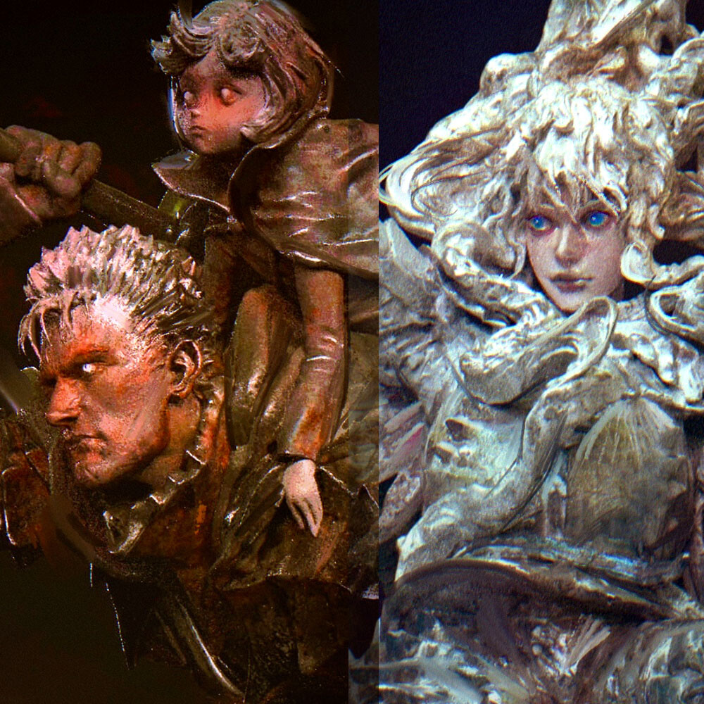 ArtStation - Berserk Statue Magma/Aurora