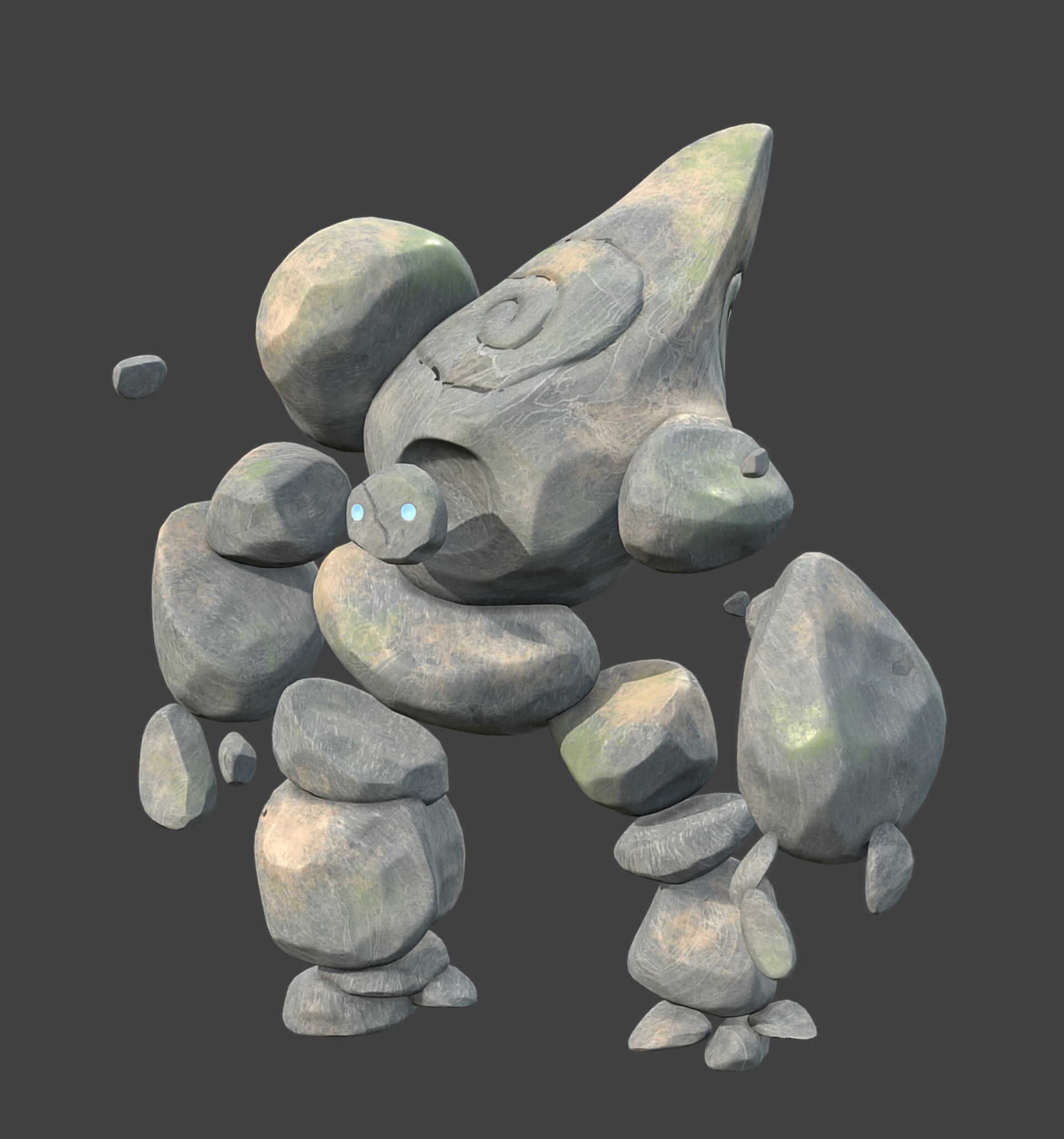 ArtStation - Rock Golem