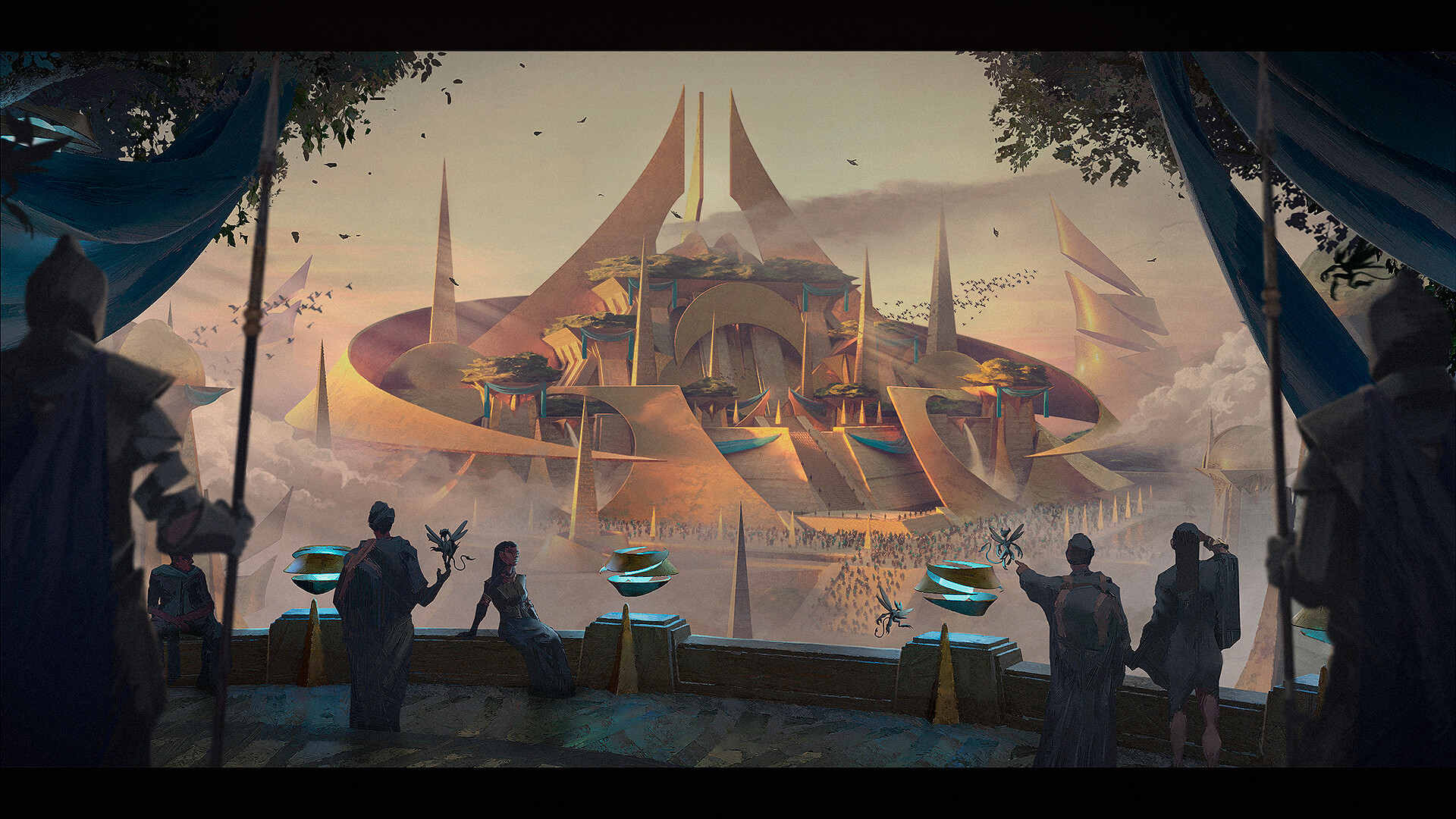 ArtStation - High Fantasy Temple