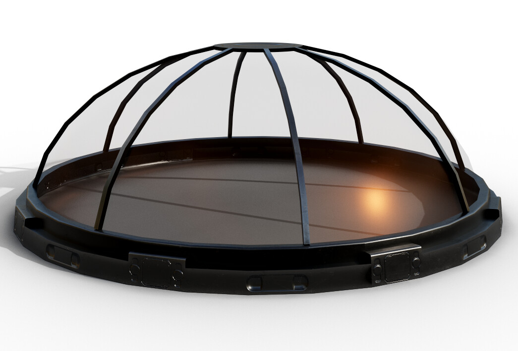 ArtStation - Sci-Fi Glass Dome
