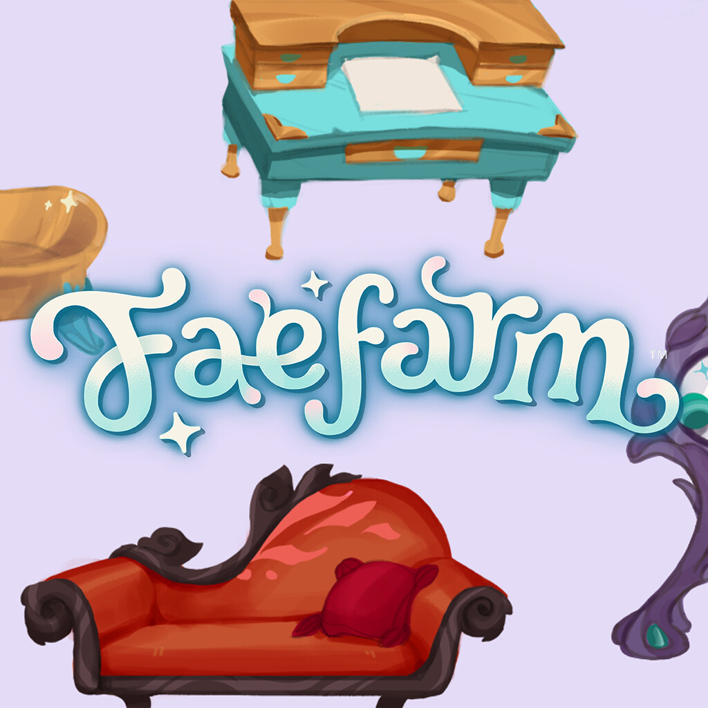 ArtStation - Fae Farm - Cozy Decor Items