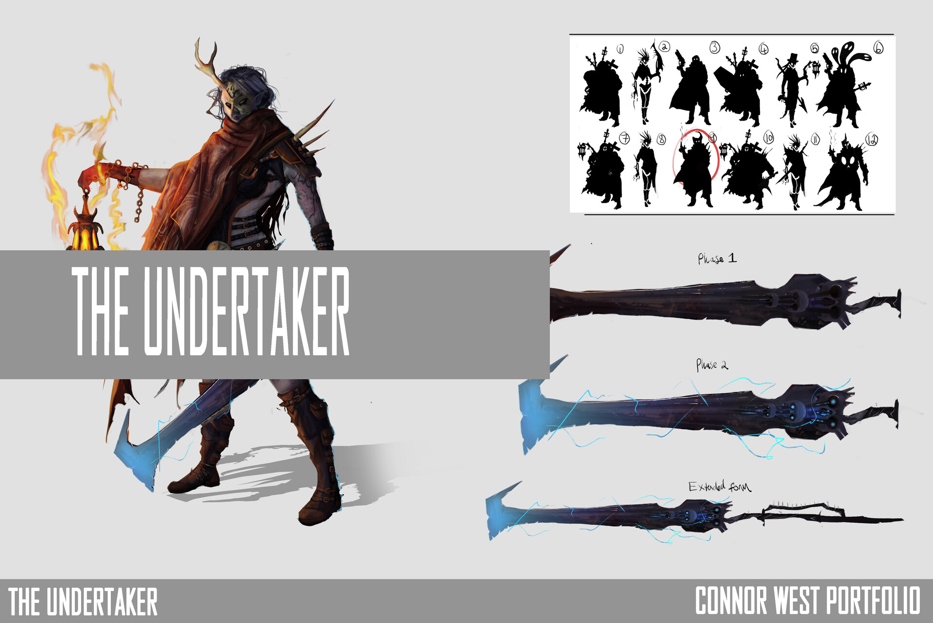ArtStation - THE UNDERTAKER - Character Concept