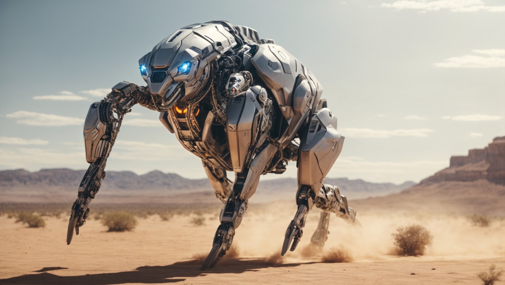 ArtStation - cyborg-themed animals with futuristic vibe