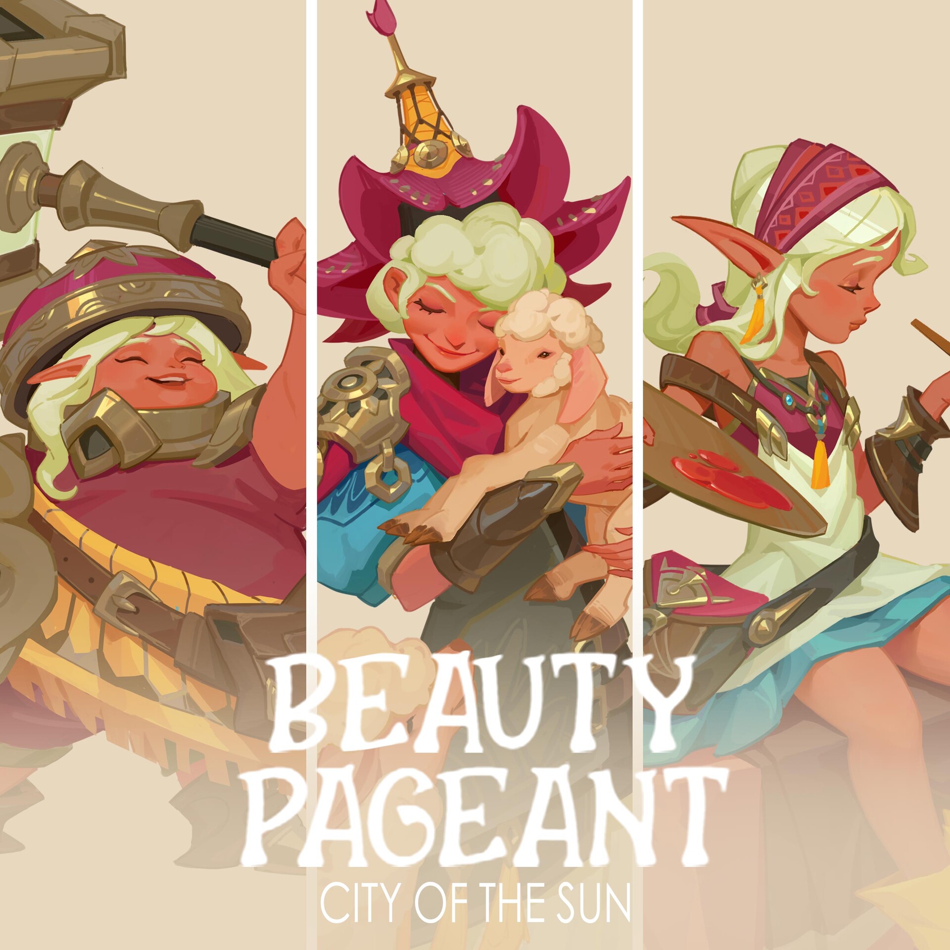 ArtStation - Beauty pageant-选美大赛01