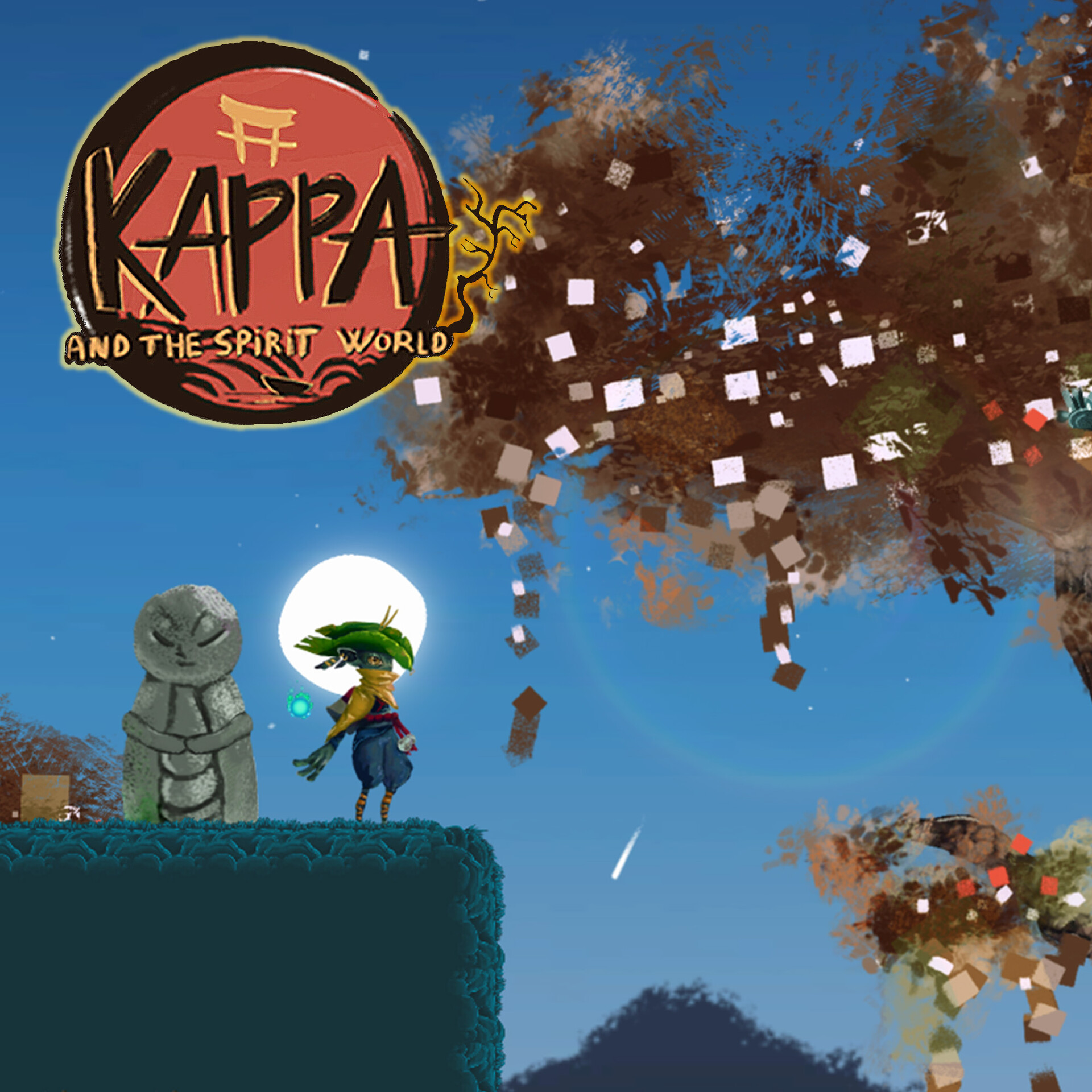 ArtStation - Kappa and the spirit world - platformer 2022