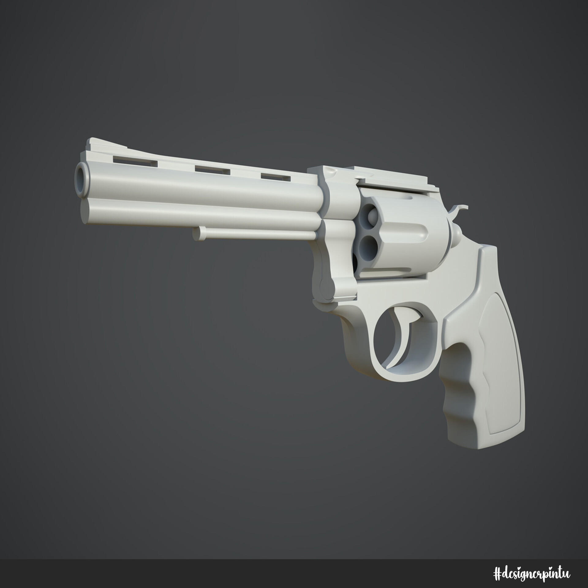 ArtStation - Double action revolver
