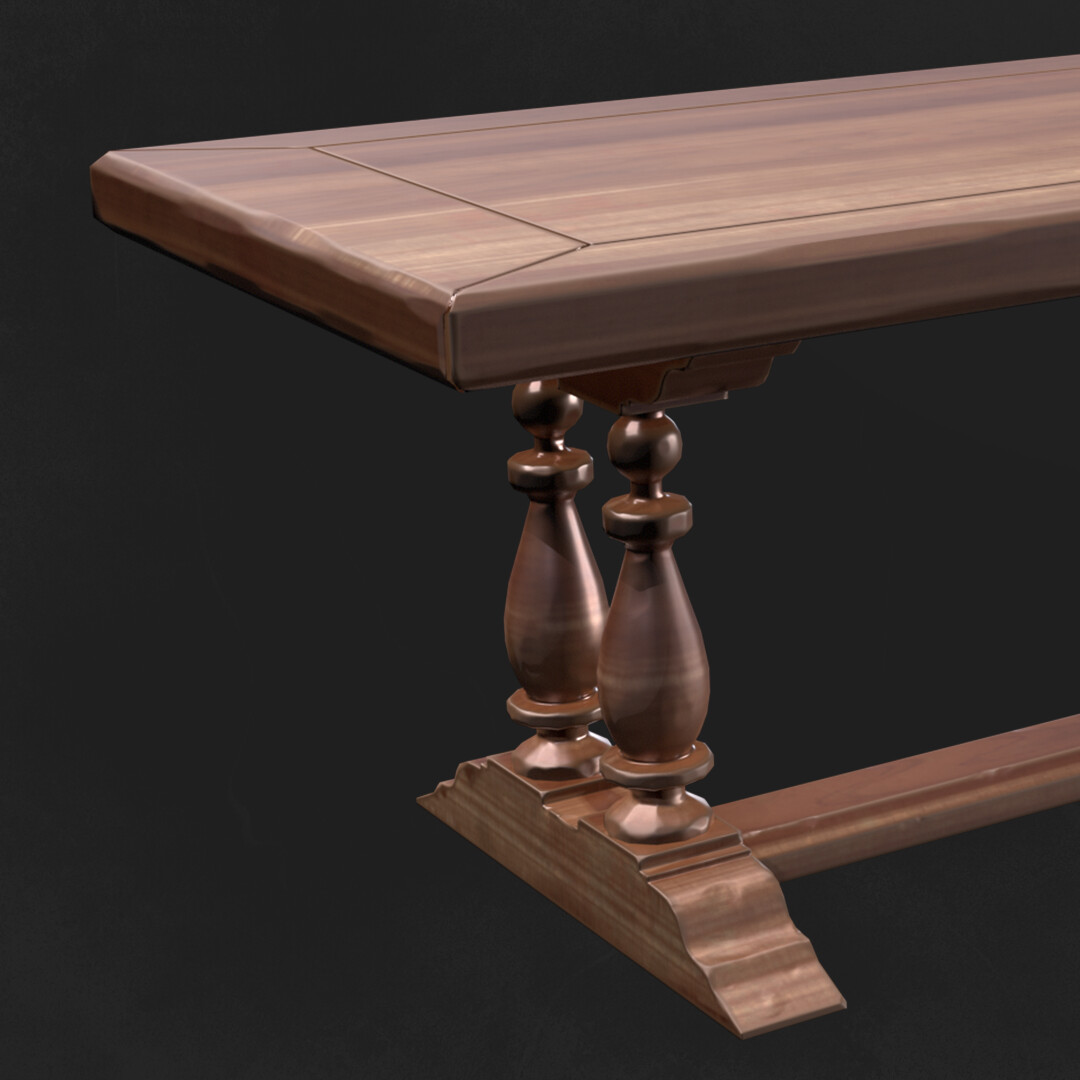 ArtStation - Medieval Table