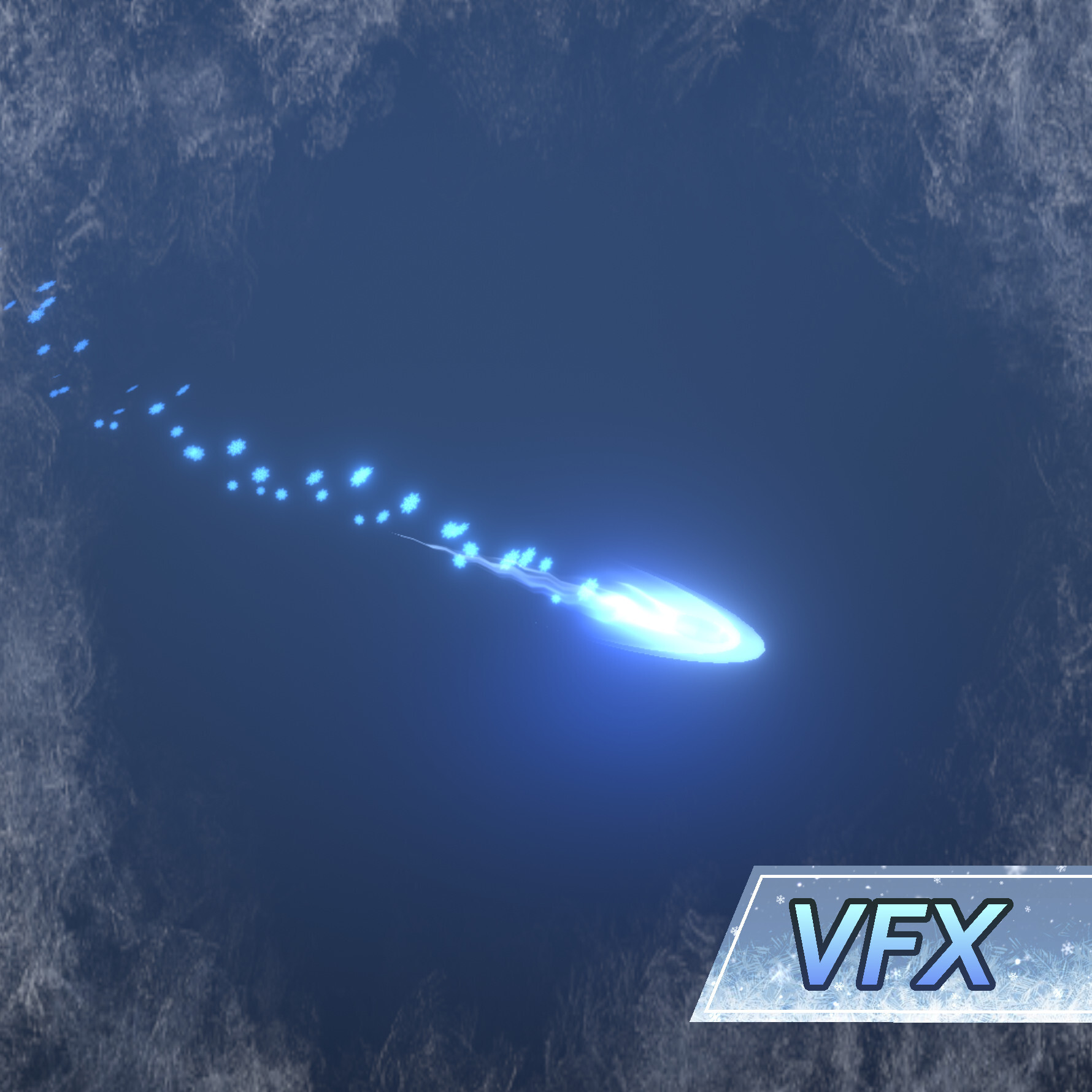 ArtStation - VFX - Ice Spell Projectile