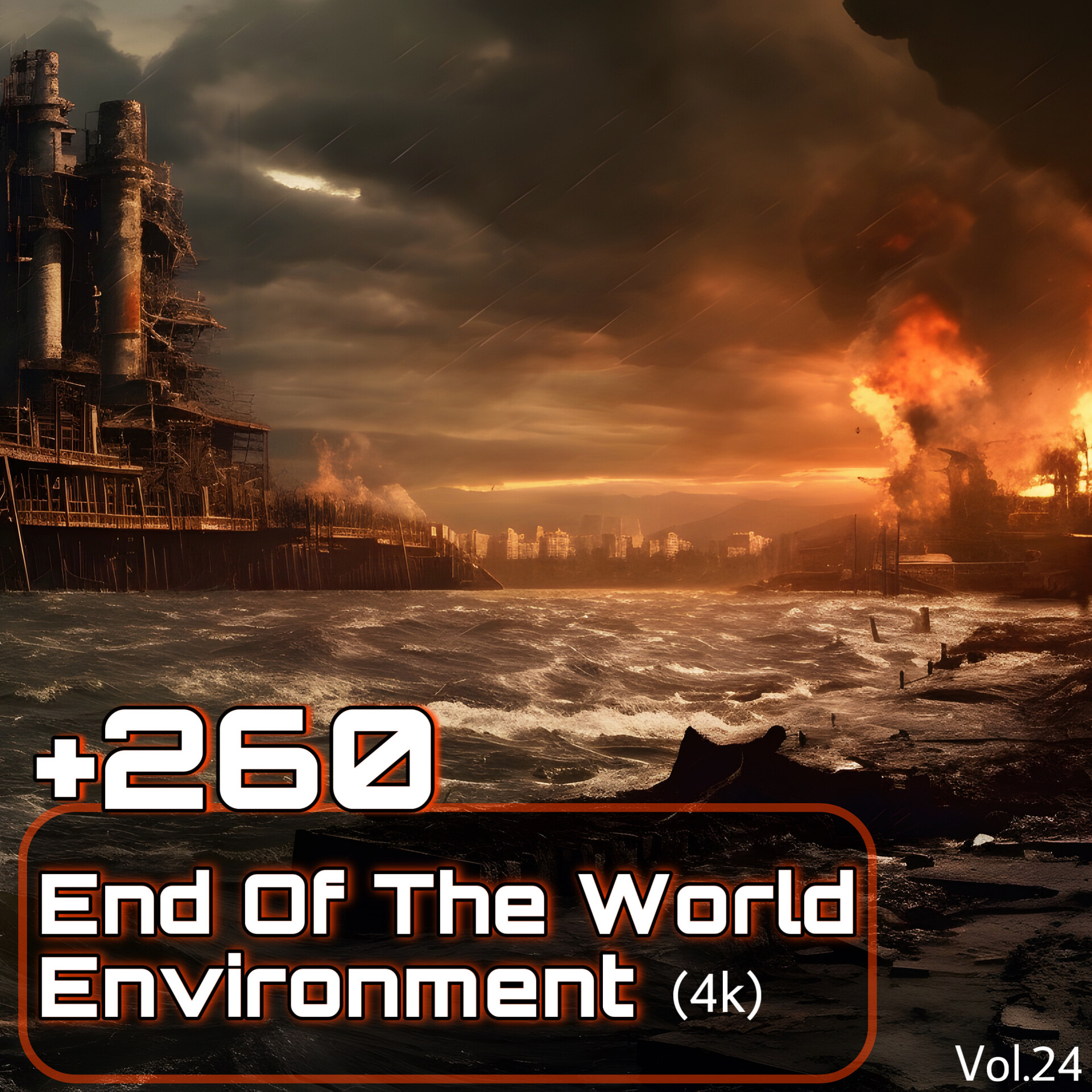 ArtStation - +260 End Of The World Environment Concept(4k)