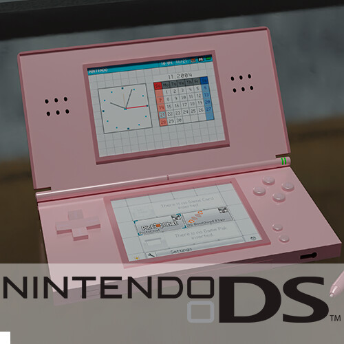 ArtStation - Nintendo DS Pink || By: David_DLHG