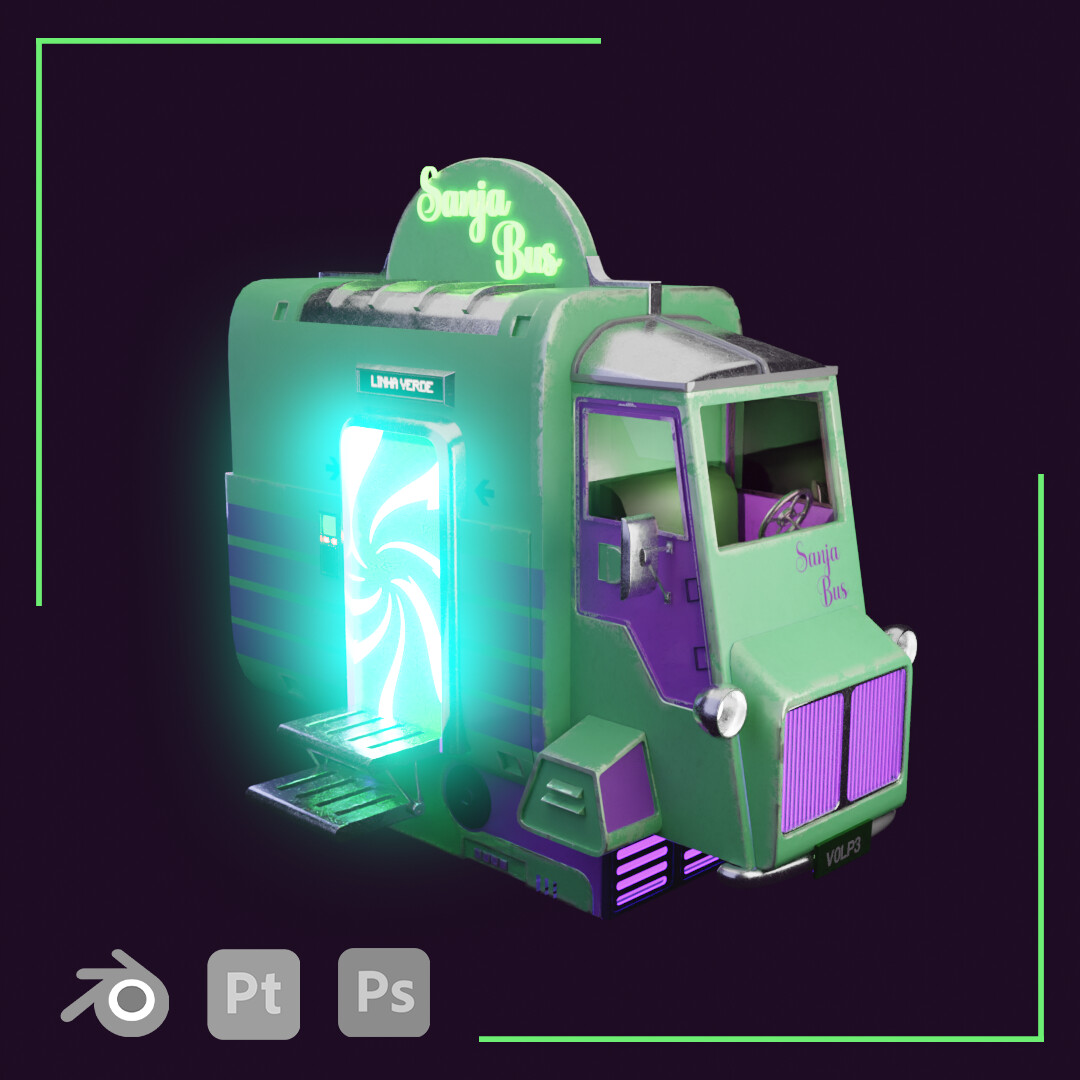 ArtStation - Portal bus