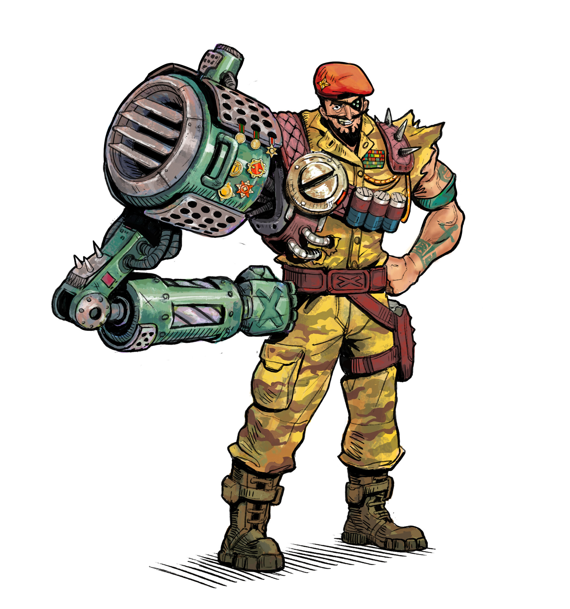 ArtStation - Amin the Warlord