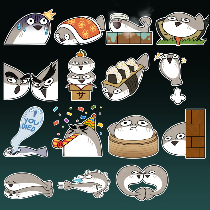 ArtStation - Sacabambaspis Emotes