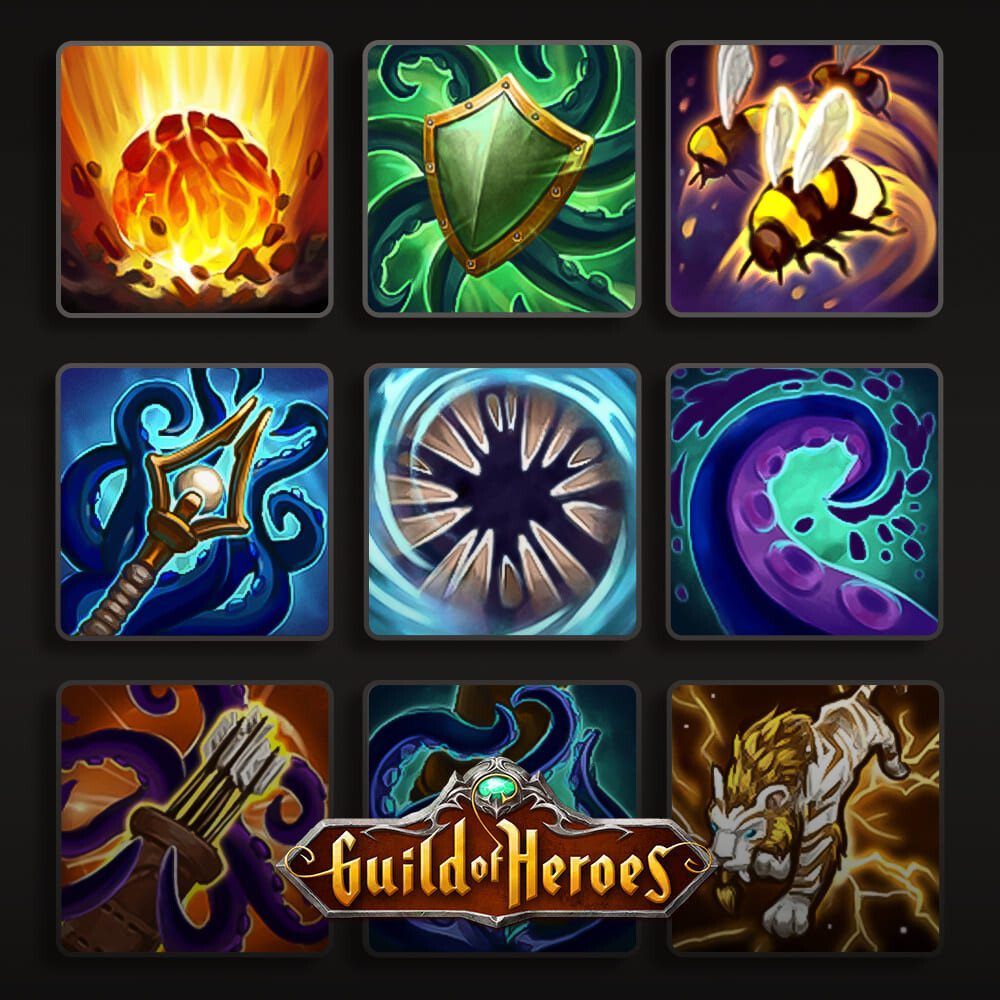 ArtStation - RPG icons