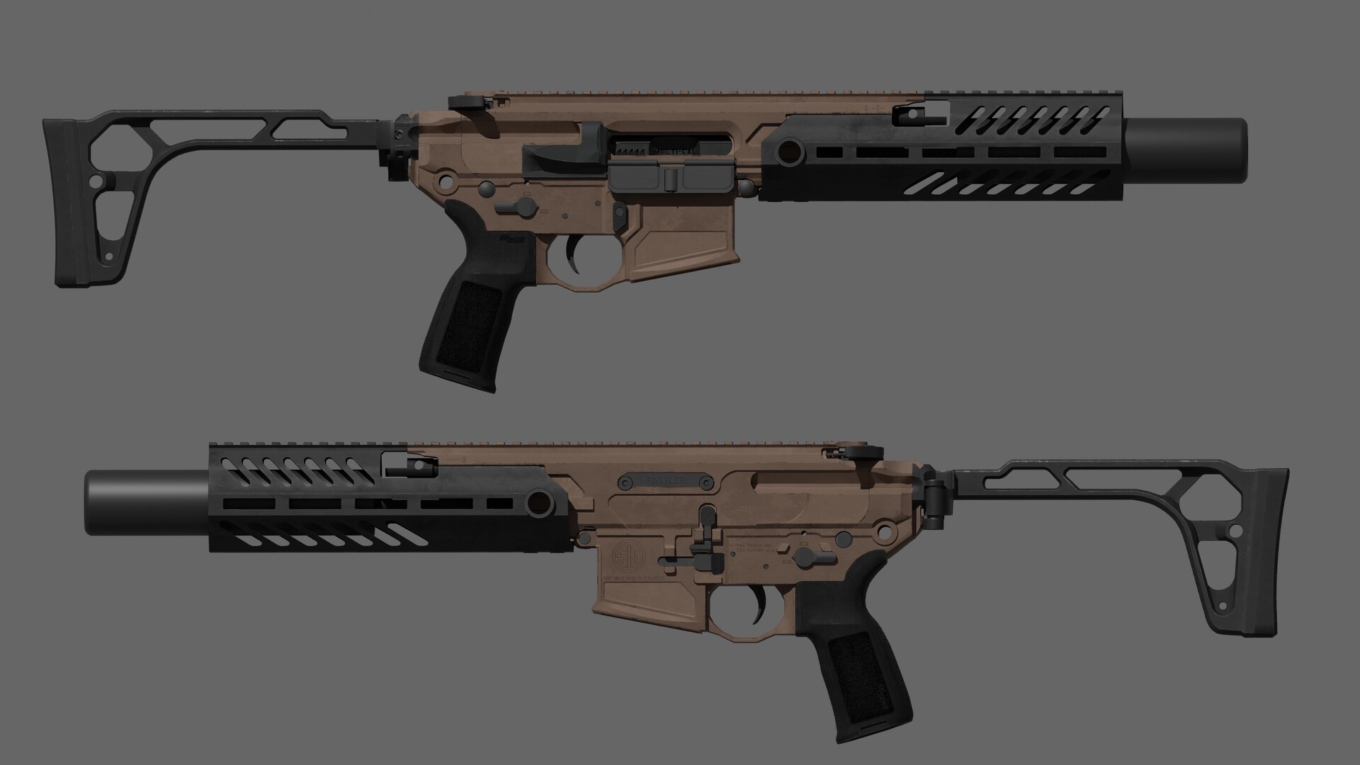 ArtStation - SIG SAUER MCX Rattler
