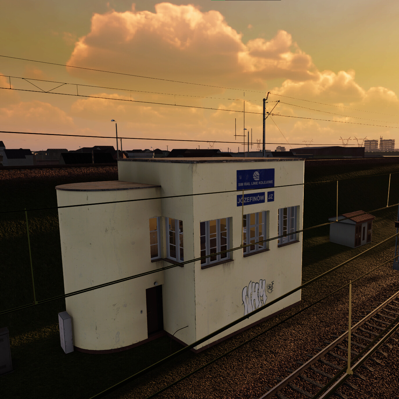 ArtStation - Signal Box in Jozefinow