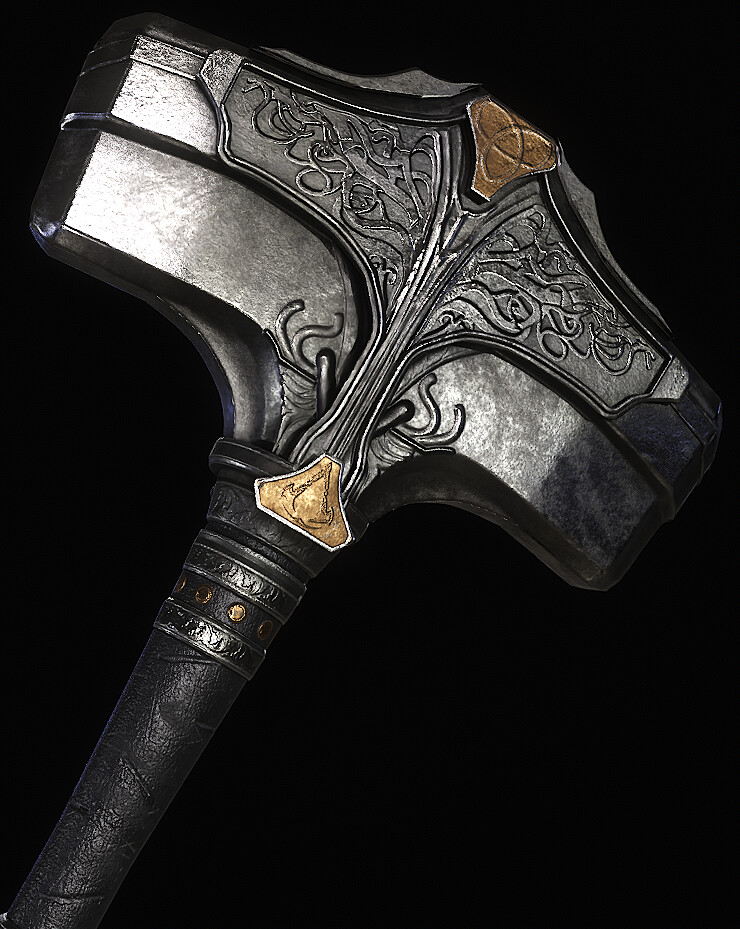 ArtStation - Mjolnir Valhalla