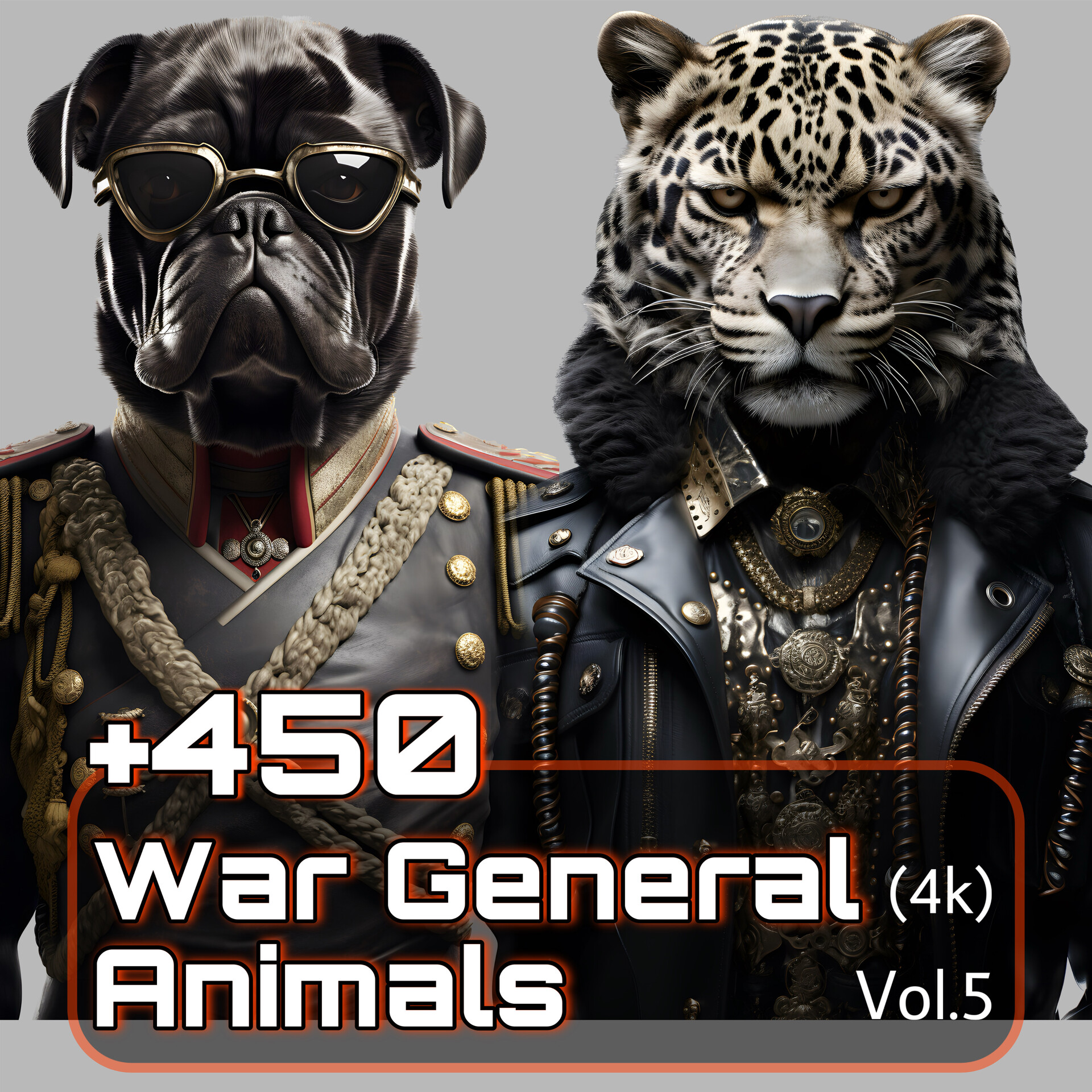 ArtStation - +450 War General Animals Concept(4k)