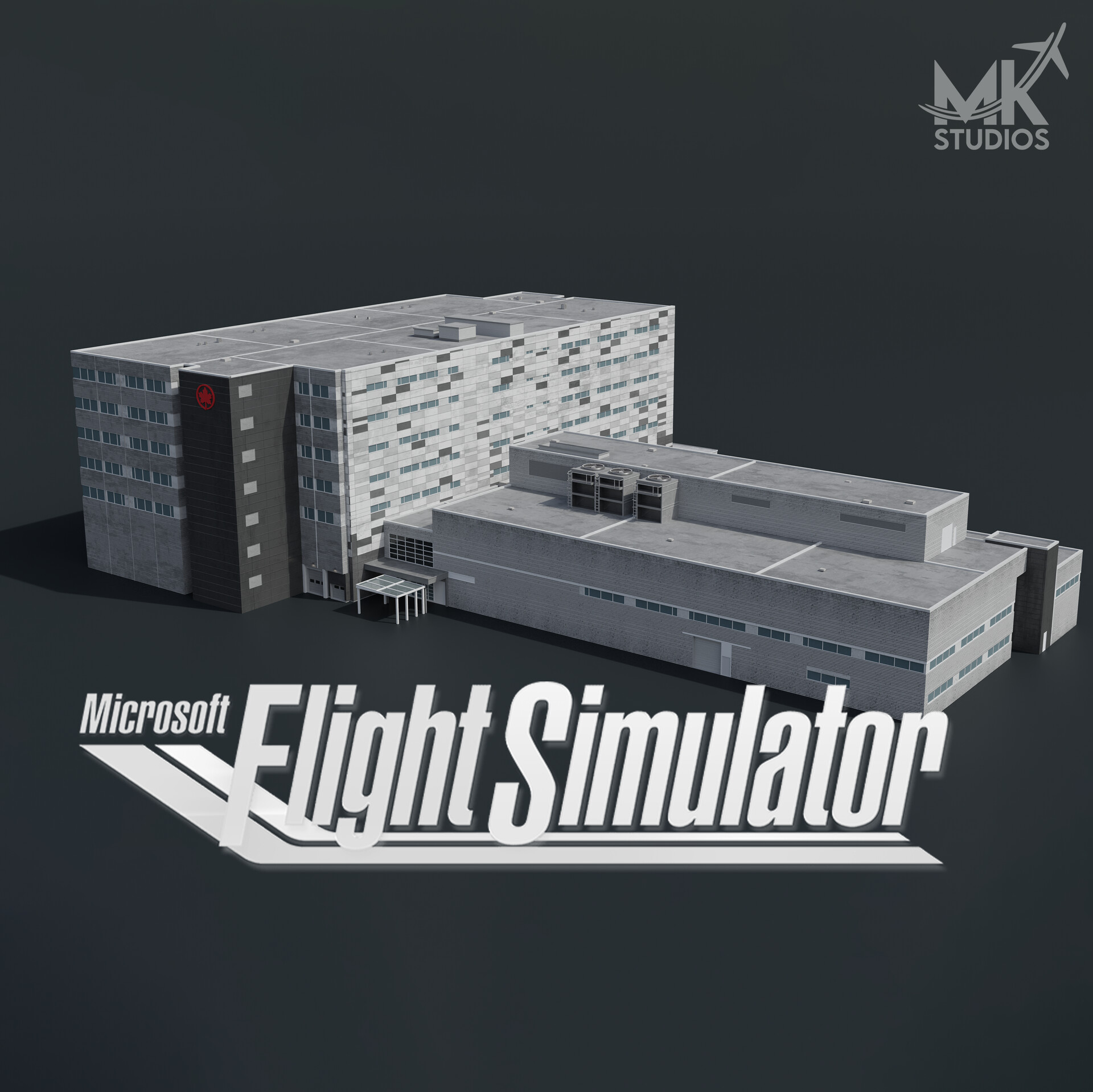 ArtStation - MSFS 2020 Air Canada Building