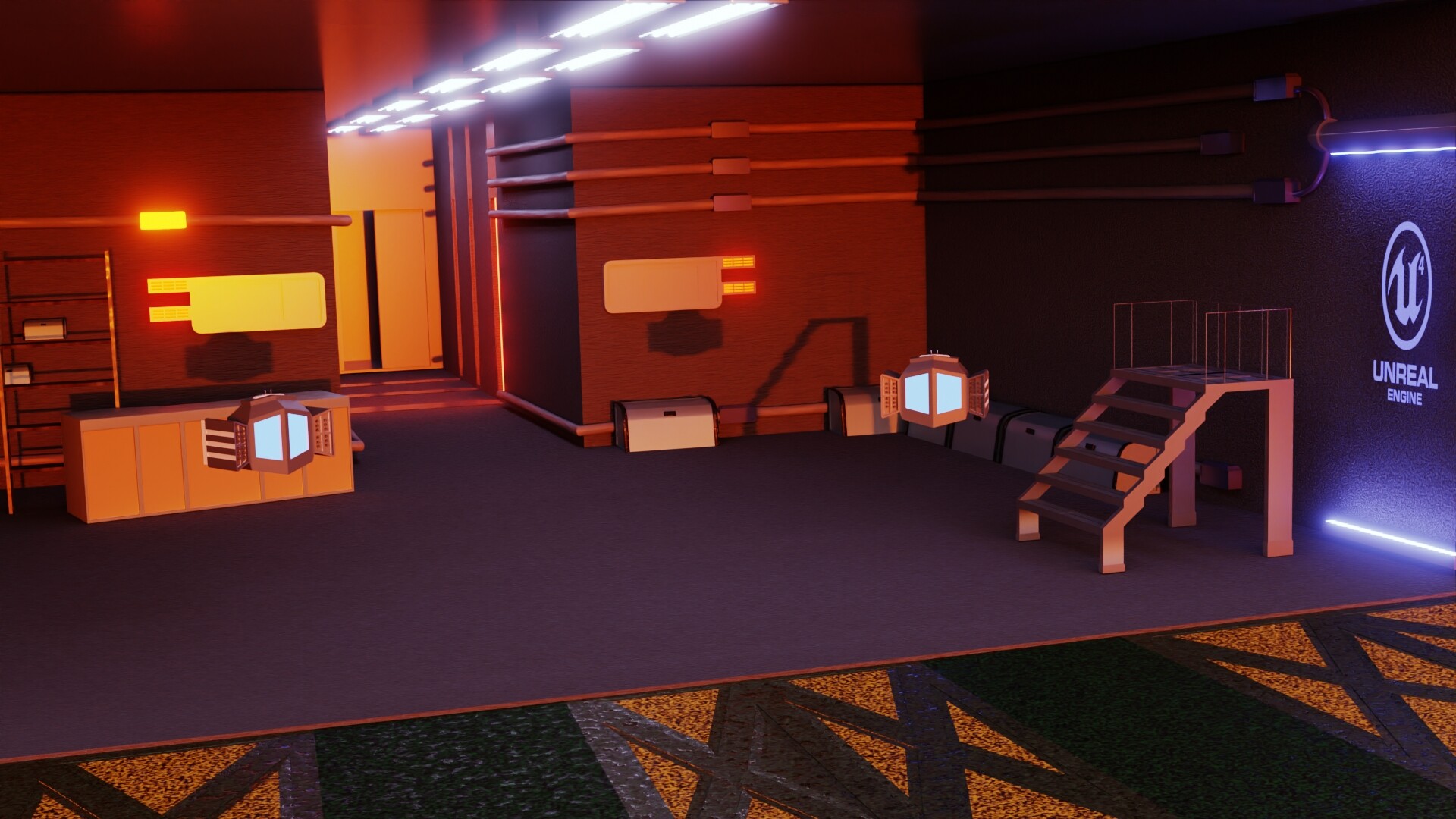 ArtStation - Space UE_4 Hanger