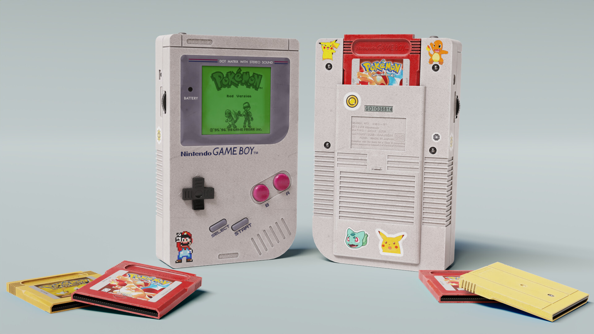 ArtStation - Nintendo Game-Boy