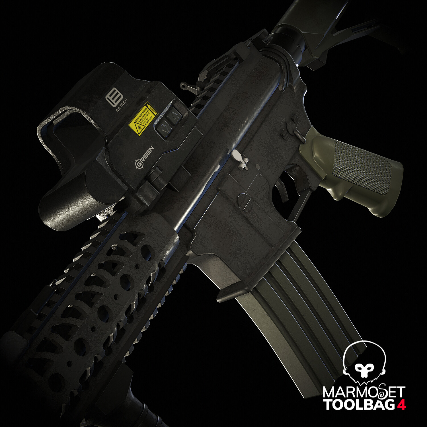 ArtStation - M4 Rifle