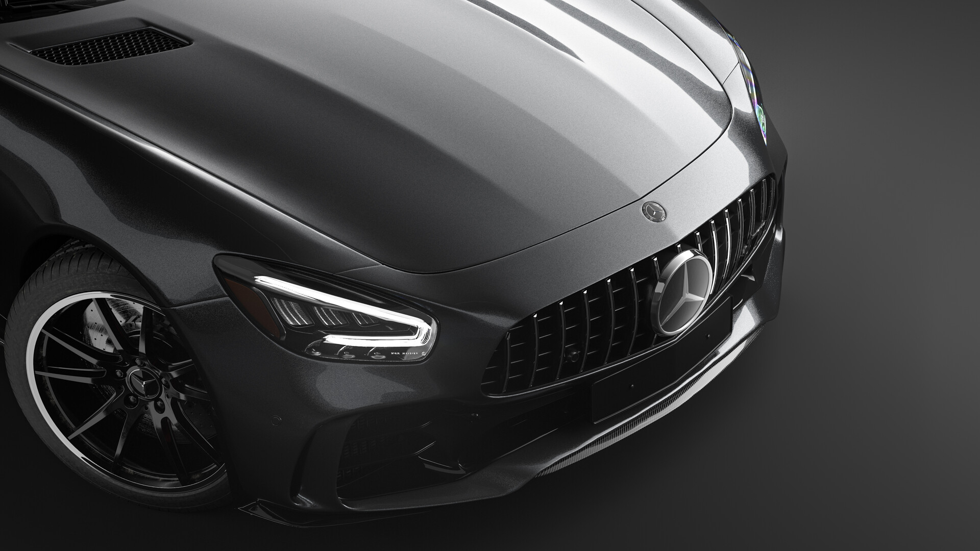 ArtStation - Benz AMG-GTR