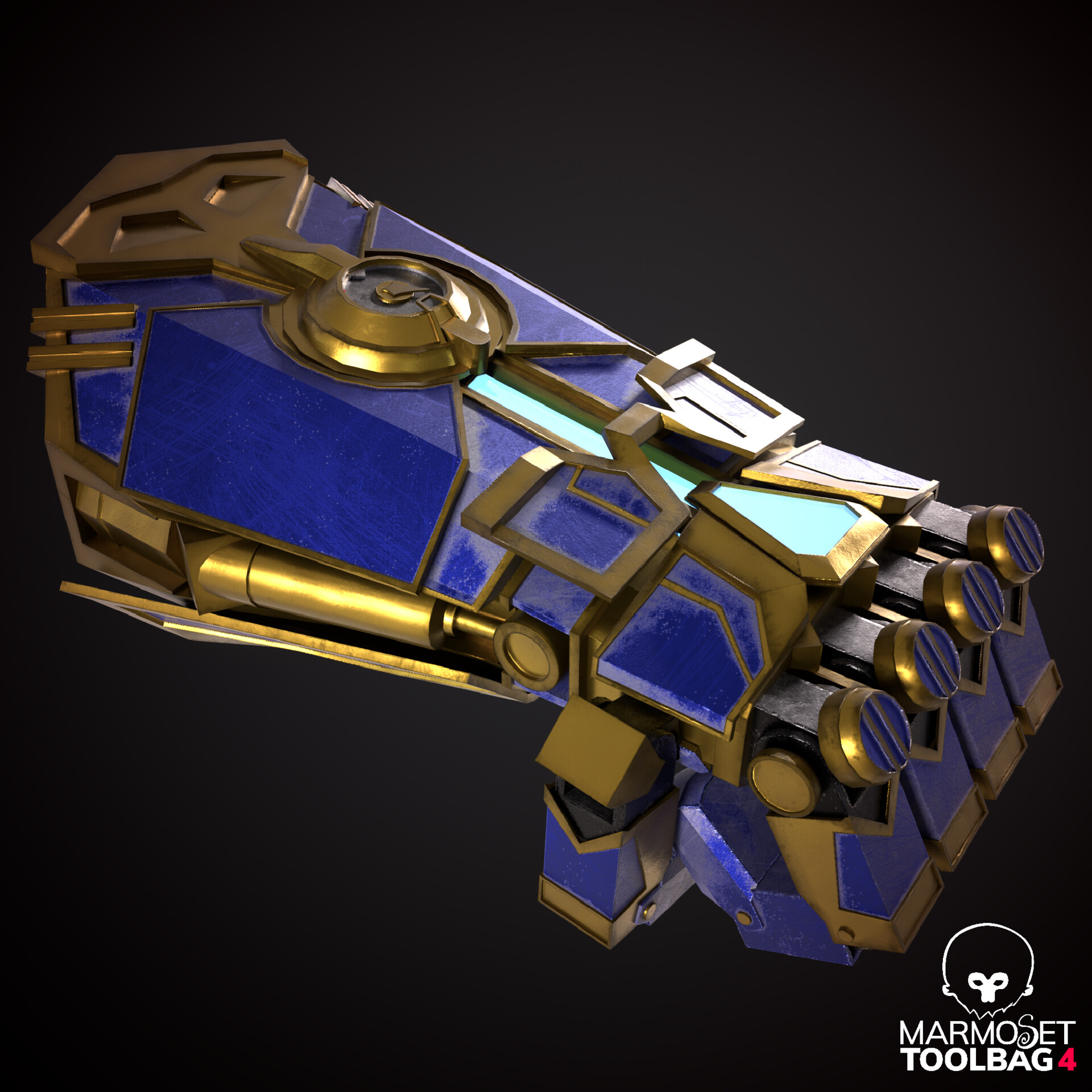 ArtStation - Vi's Atlas Gauntlets [Arcane]