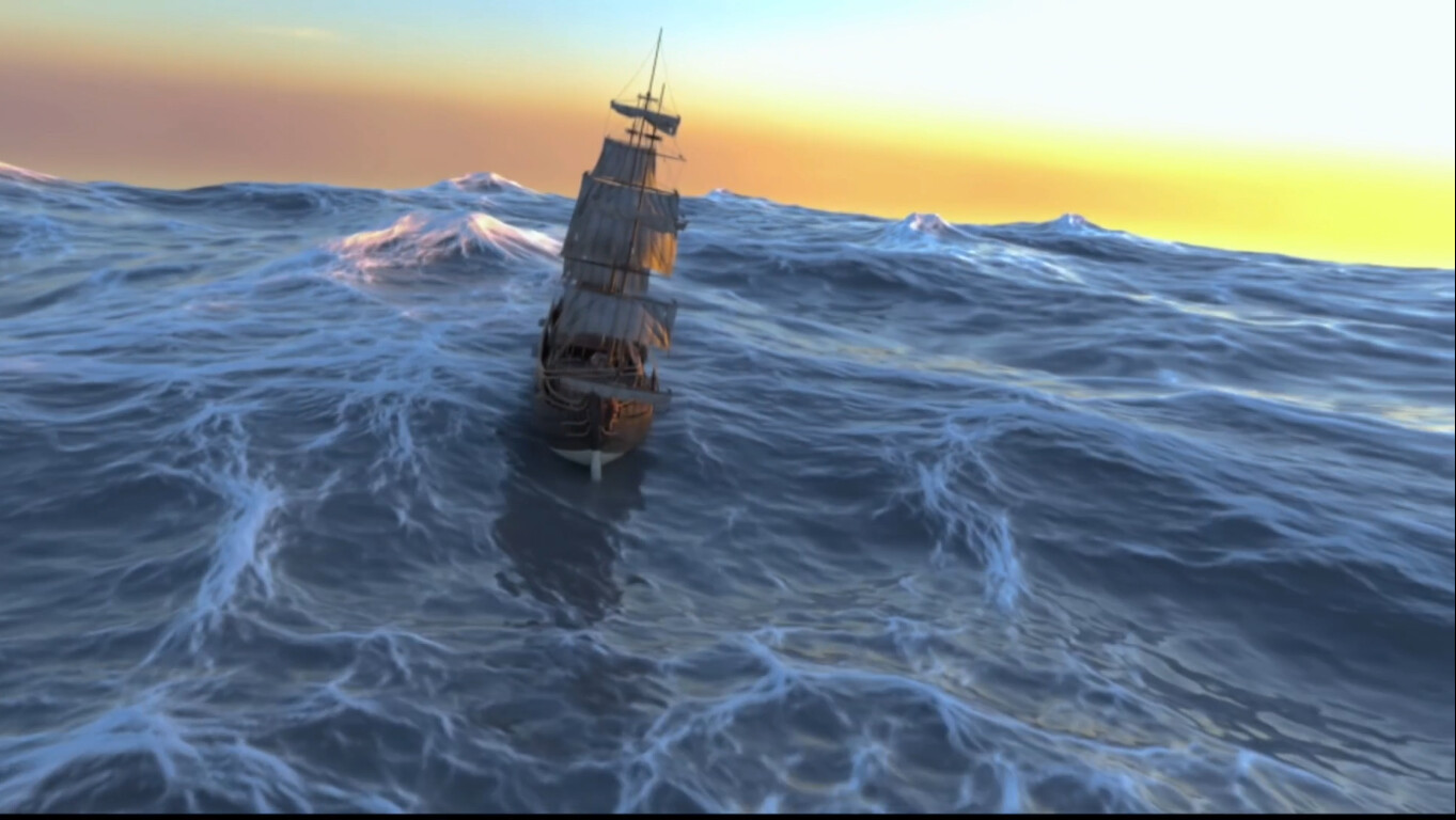 ArtStation - Ship animation