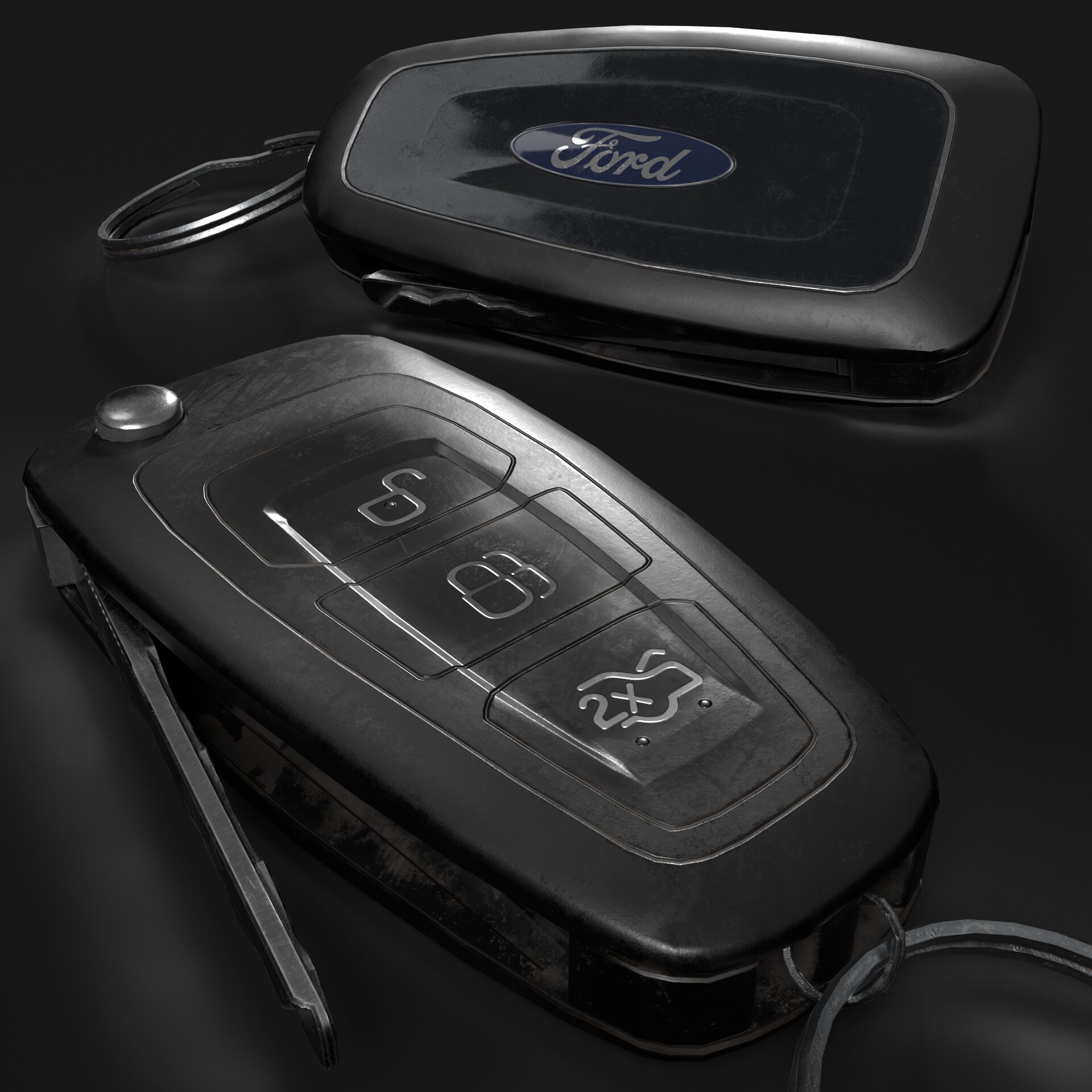 ArtStation - Ford Focus Car Key