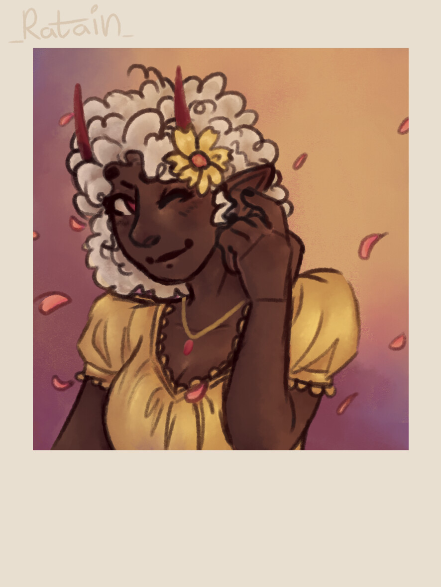 ArtStation - Dnd character polaroid commissions