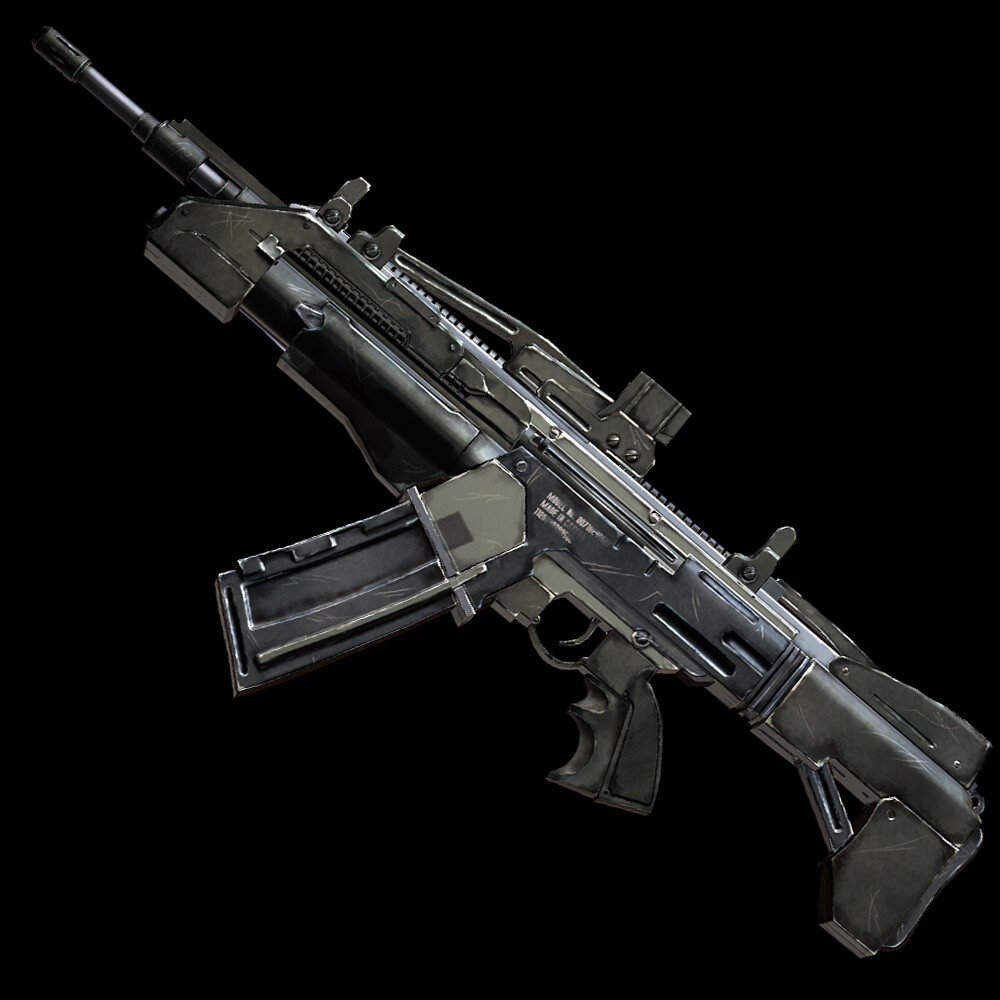 ArtStation - Assault Rifle