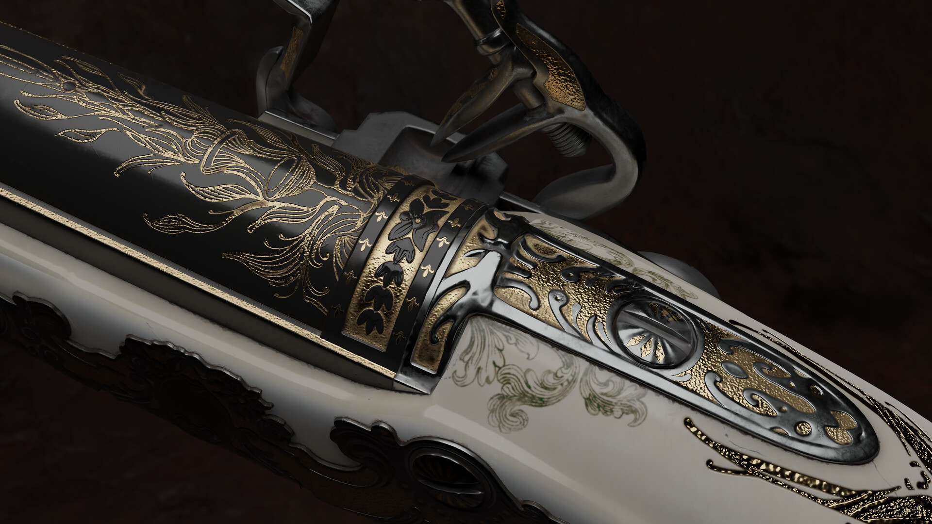 ArtStation - Antique Flintlock