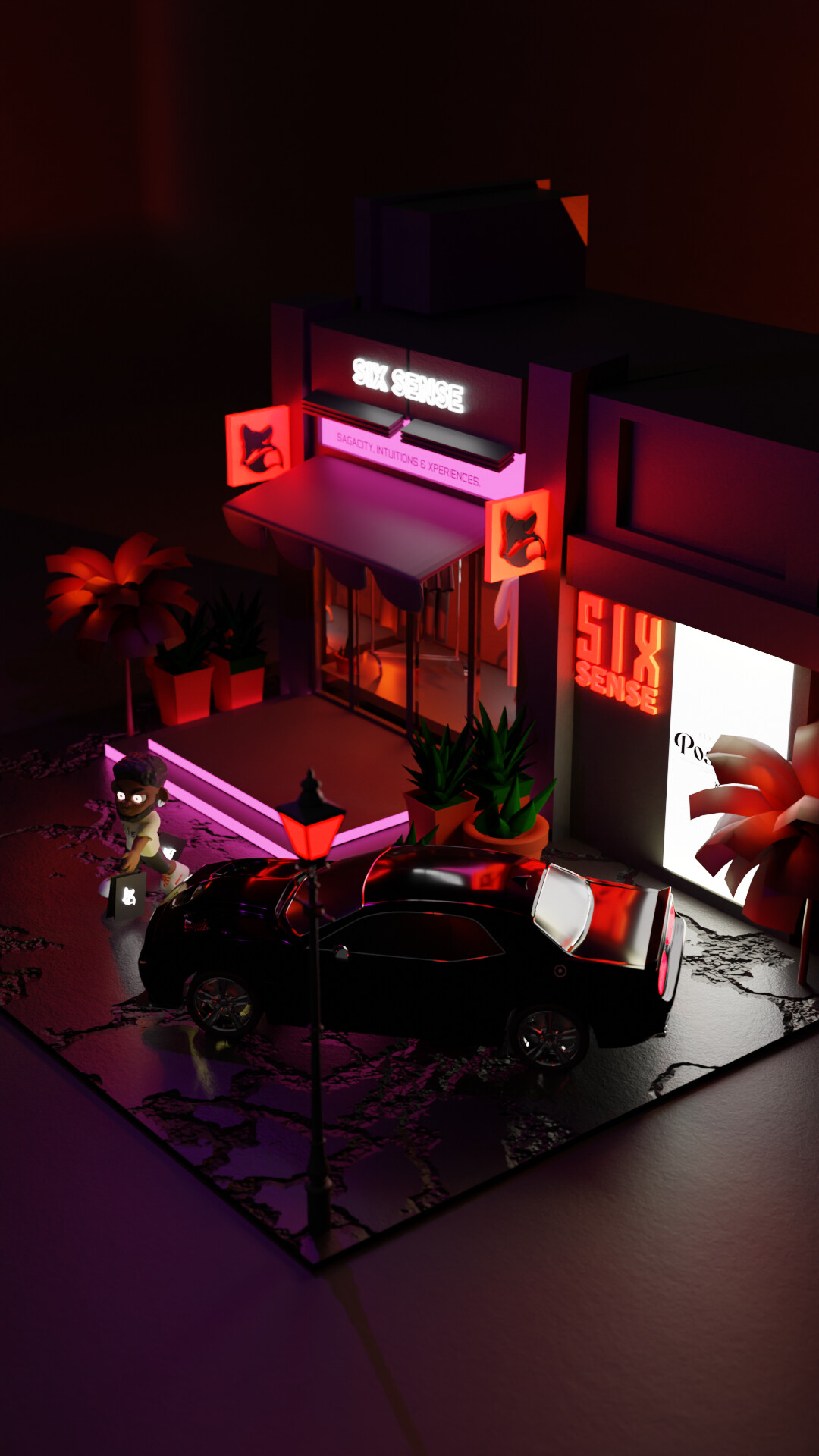 ArtStation - SHOP SIX SENSE 3D