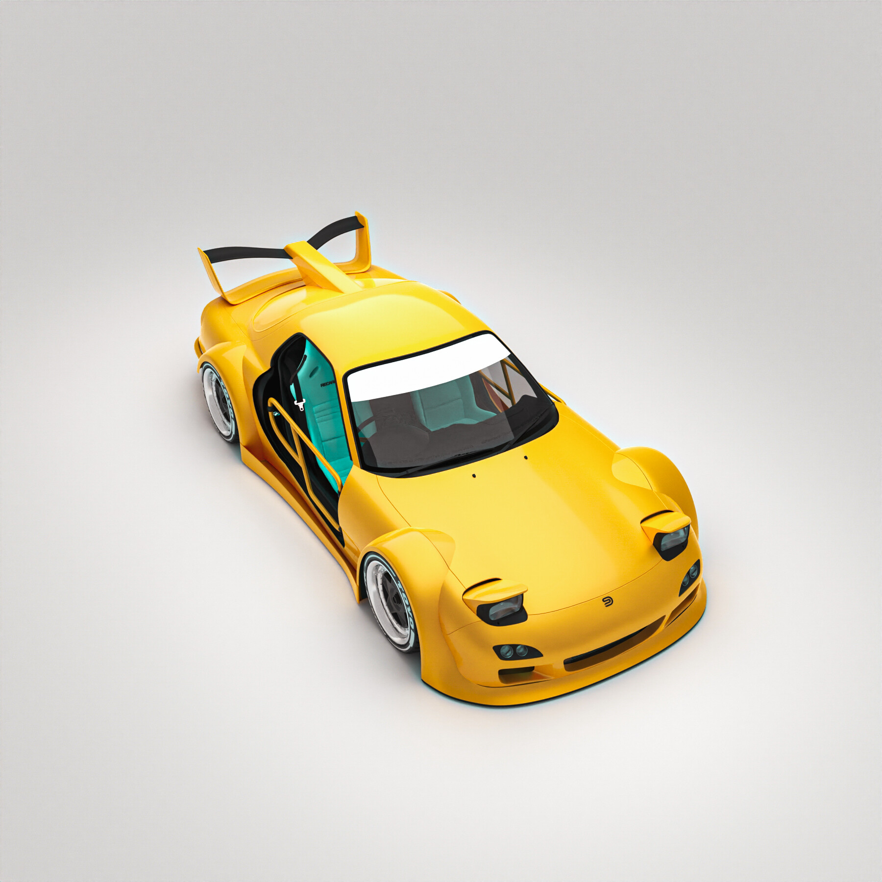 ArtStation - Radical Mazda RX-7