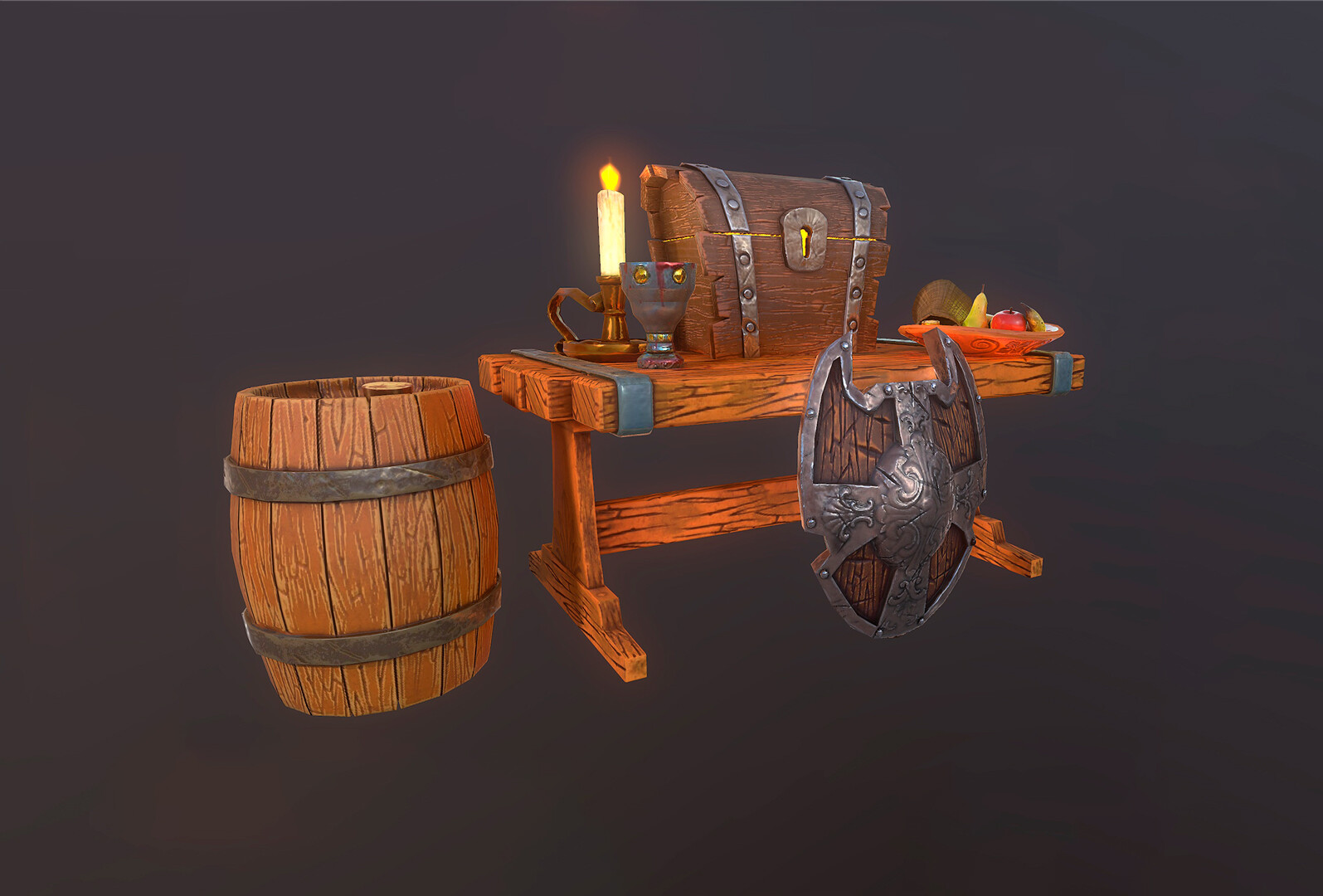 ArtStation - Stylized Medieval Assets