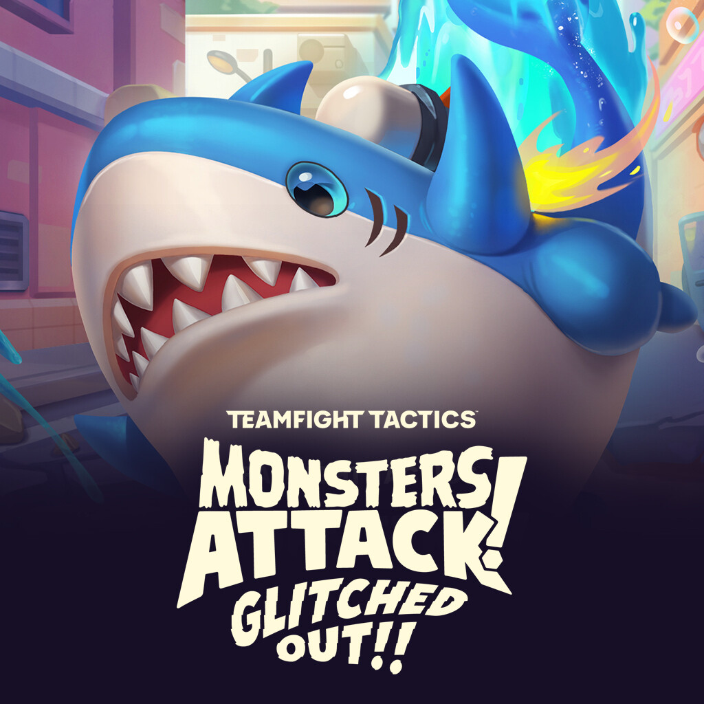 ArtStation - Teamfight Tactics | Set8.5 Monsters Attack: Glitched Out ...