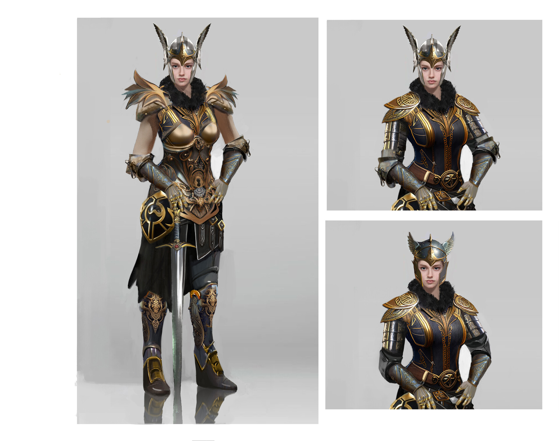 ArtStation - zeus character concept