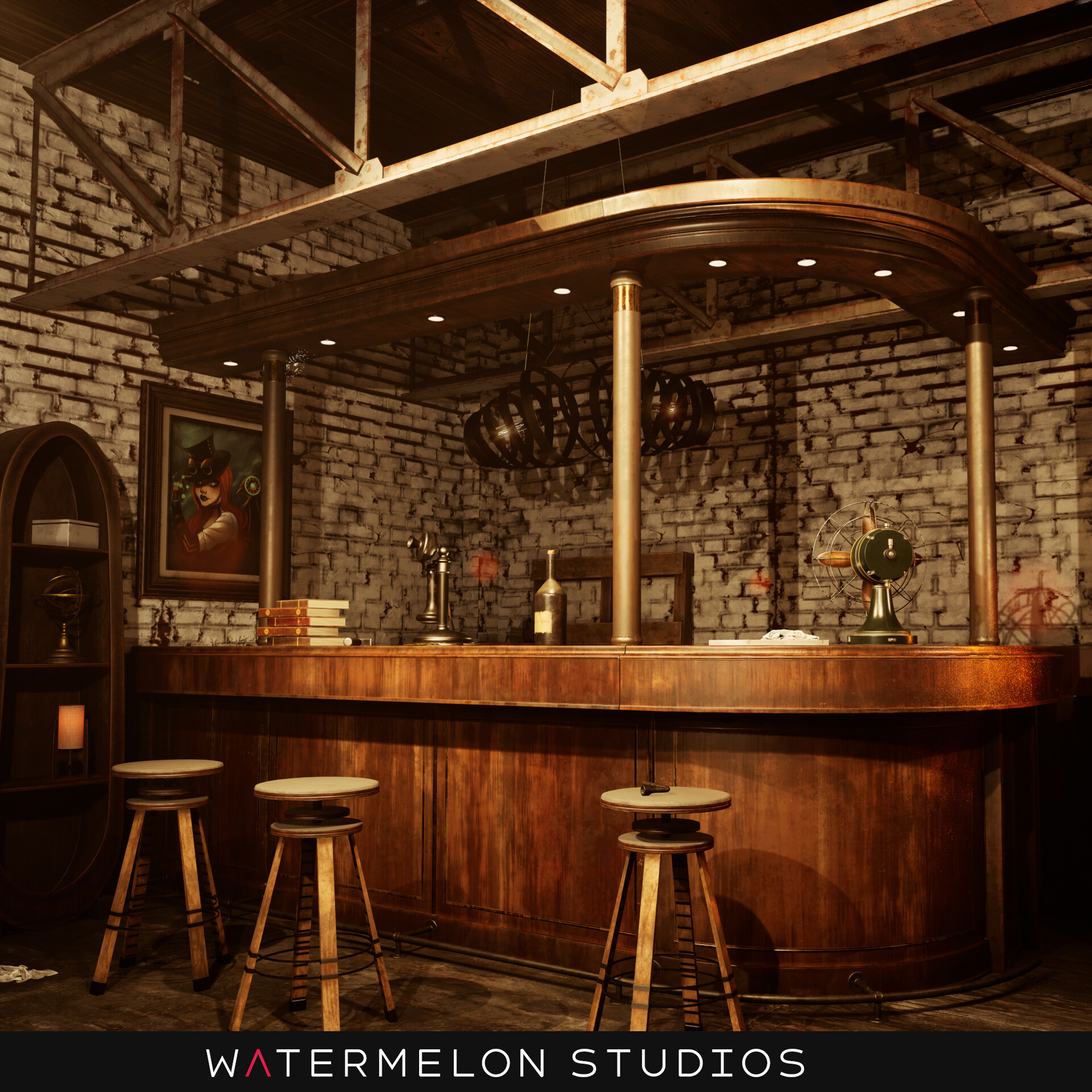 ArtStation - Steampunk Workshop