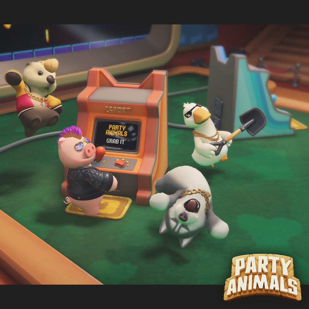 ArtStation - Party Animals - Into The Game