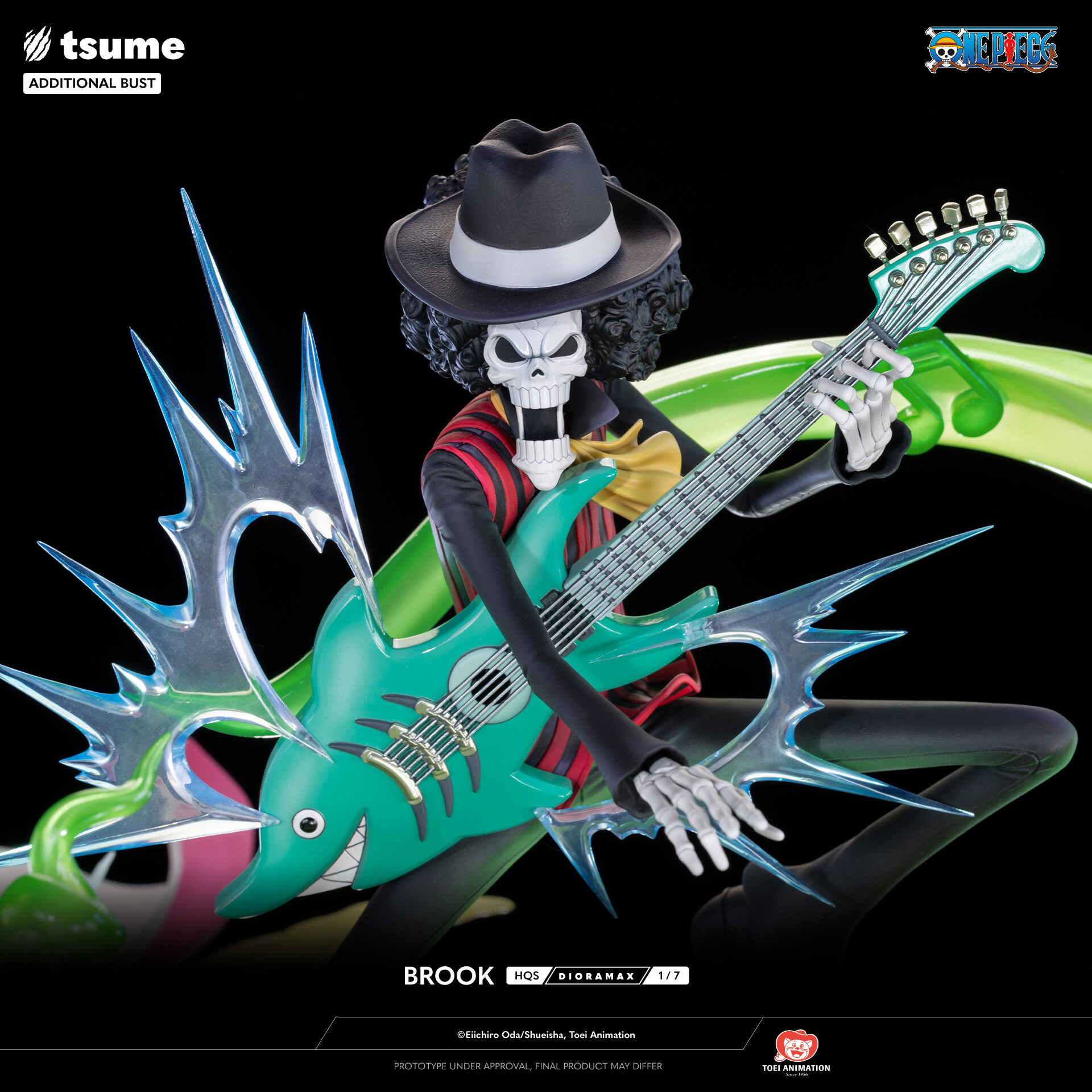 ArtStation - One Piece: Brook Dioramax by Tsume Art