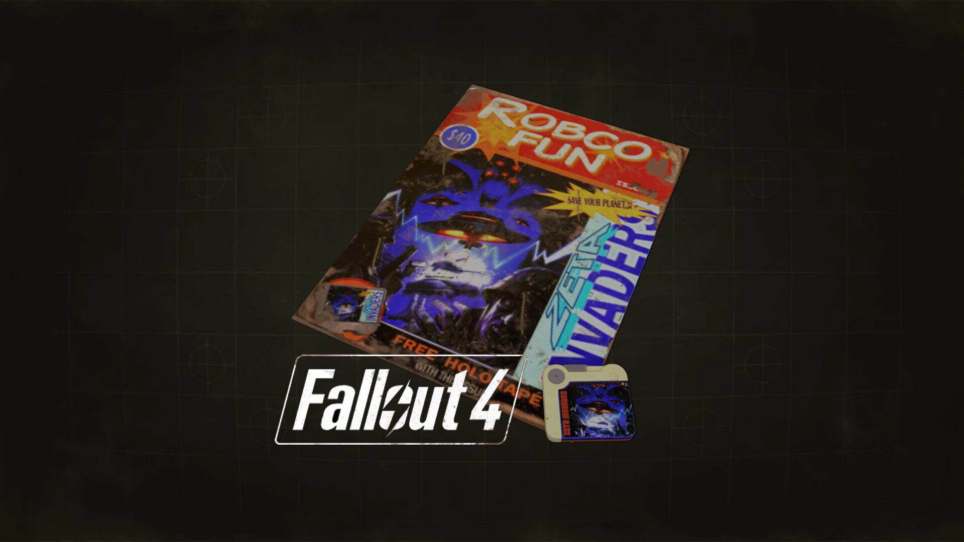 ArtStation - Fallout 4 Holotape [Fan Art]
