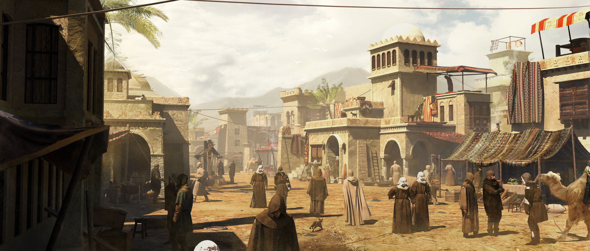 ArtStation - 中东市场-middle east bazaar