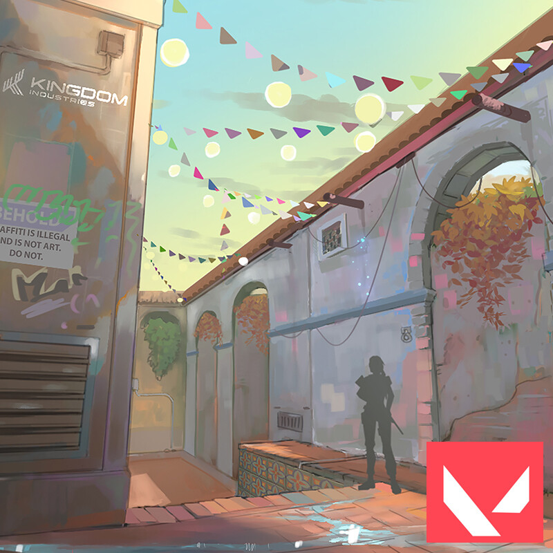 ArtStation - VALORANT // SUNSET Visual Development