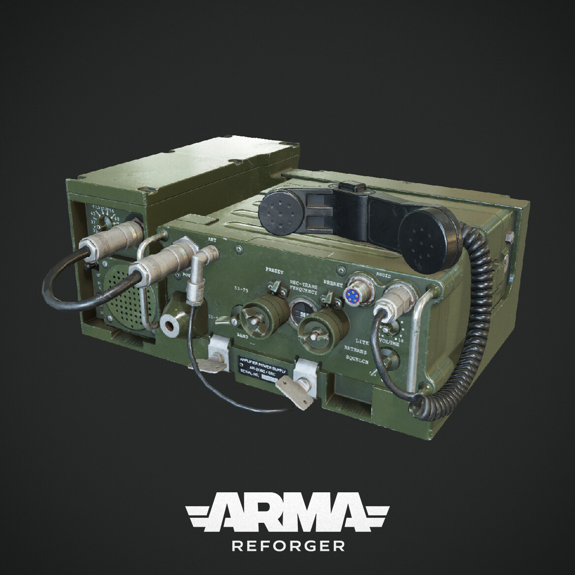ArtStation - AN/GRC-160 Radio Set