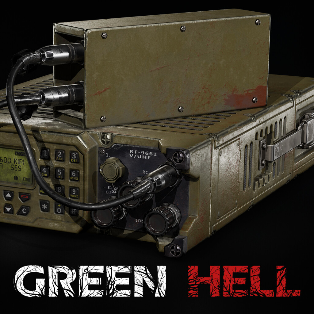 ArtStation - Green Hell - Props