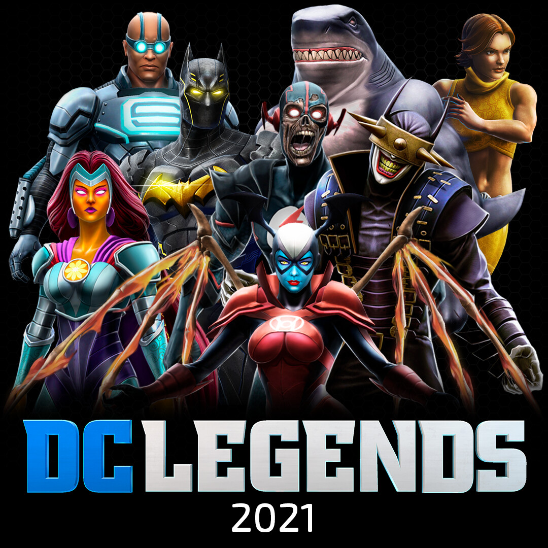 ArtStation - DC Legends: Fight Super Heroes (Mobile Game) 2021
