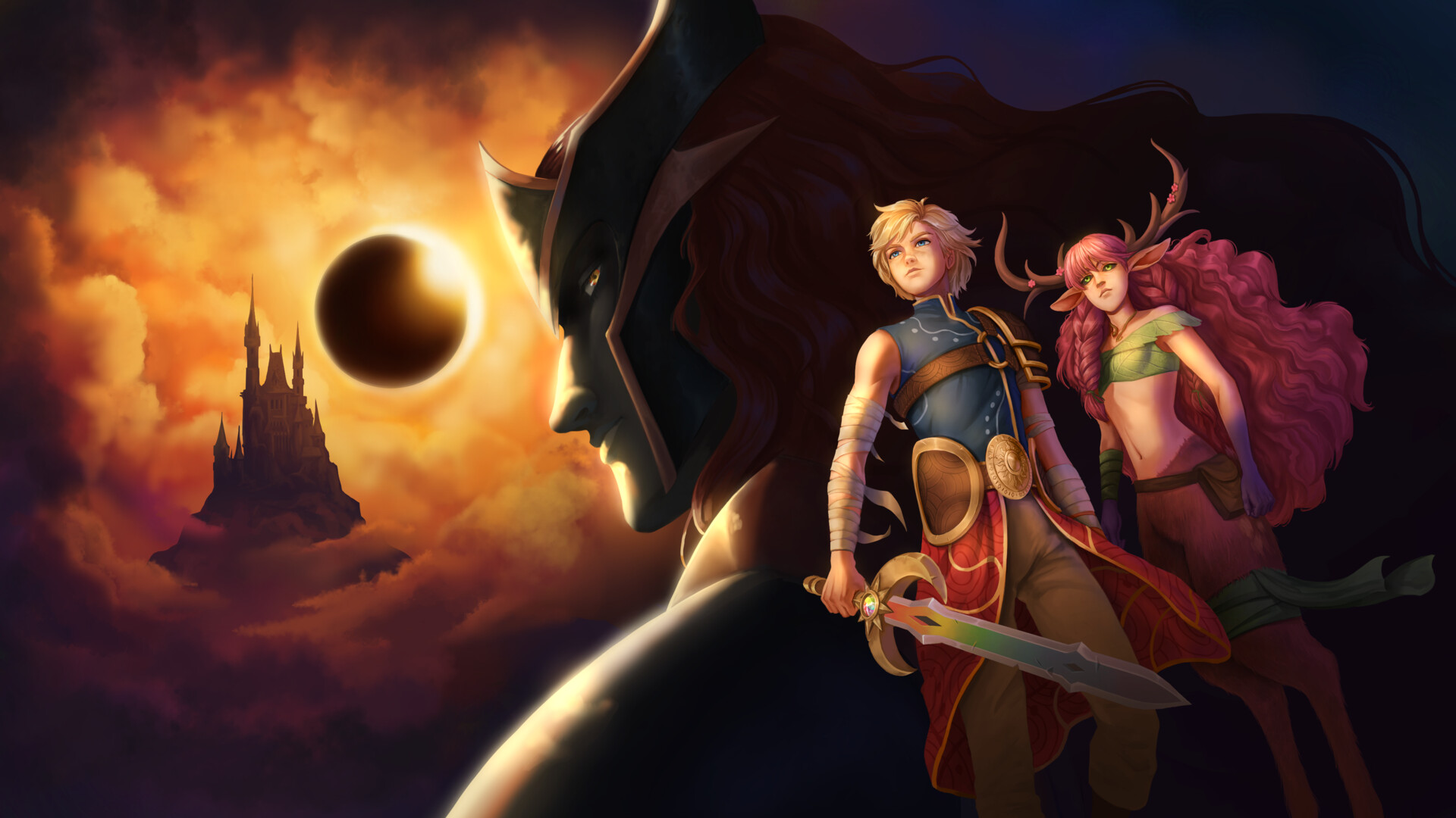 ArtStation - Eclipse: Shine of Dawn (Cover Art)