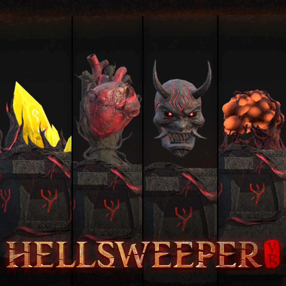 ArtStation - HellSweeper VR: Totem and Artifacts