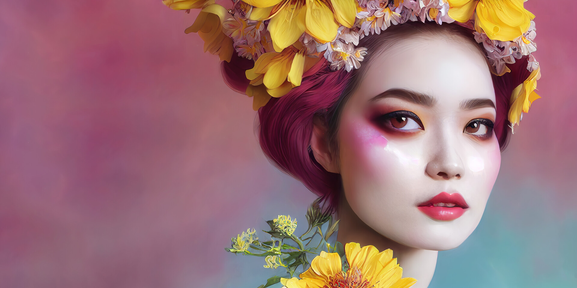 ArtStation - Flower Girls